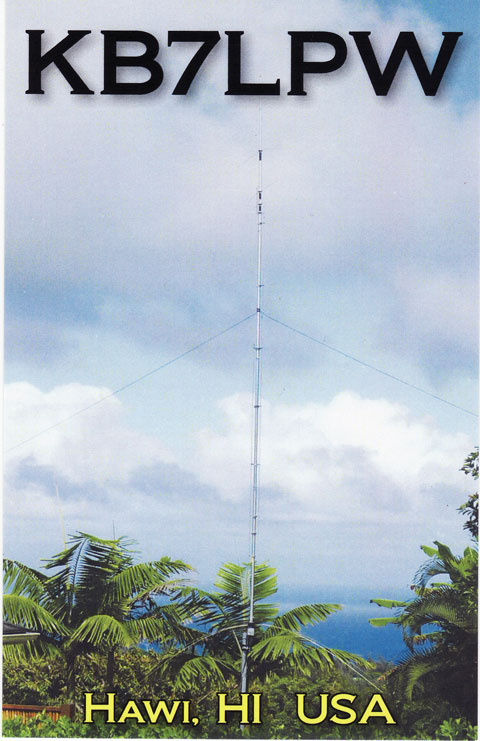 Now Stamped with KH7LW